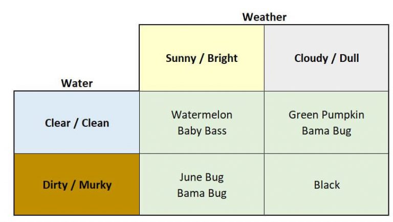 What Color Plastic Worm For Bass Fishing? | (Includes A Colored Chart)